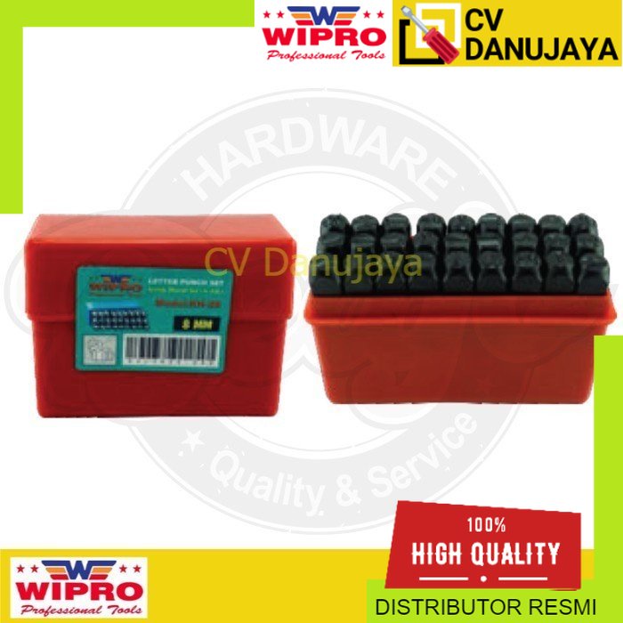 Jual Ketok Cap Punch Letter Angka set WIPRO 12mm KA12 | Shopee Indonesia