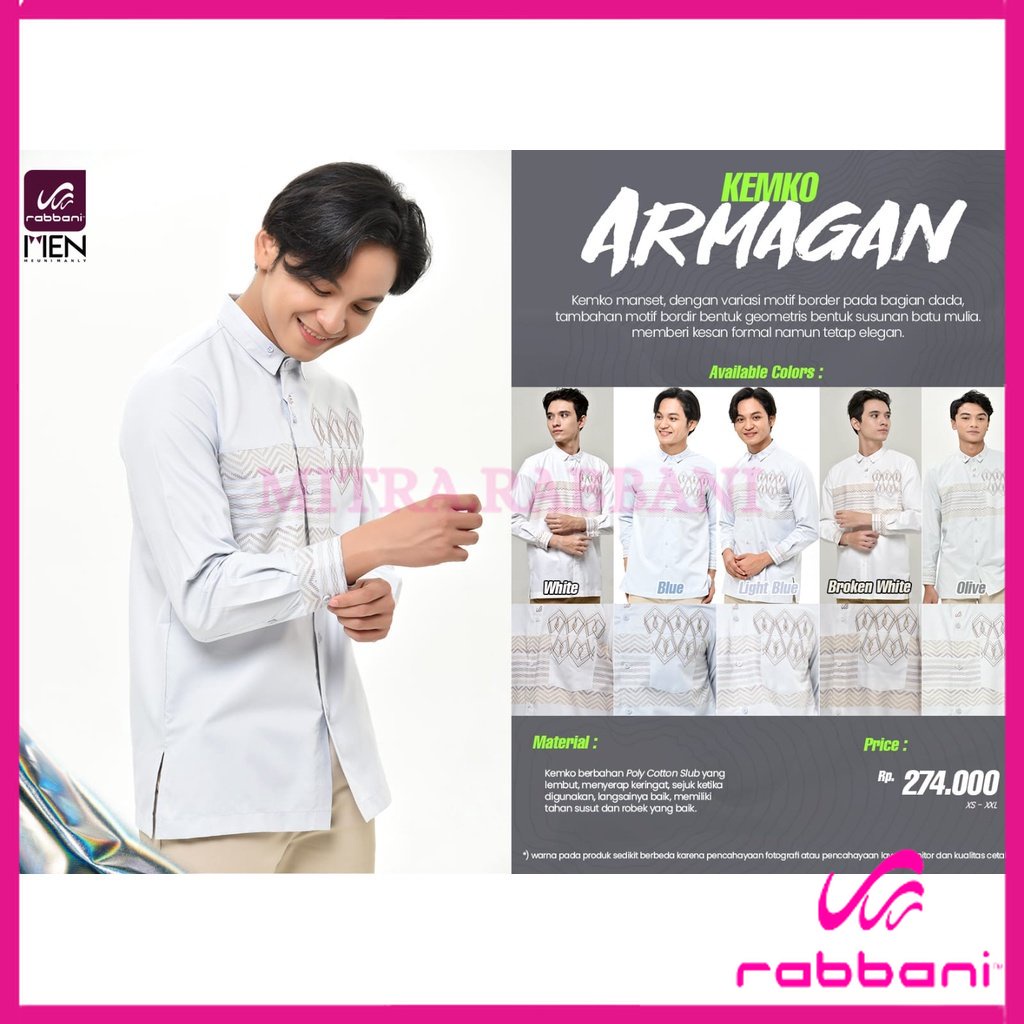 Jual RABBANI ORI - RABBANI / BAJU KOKO / KEMKO ARMAGAN MST Mitra ...