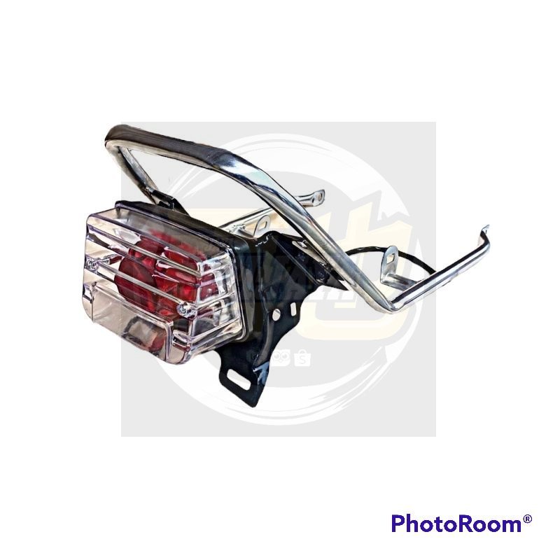 Jual Begel Behel Gl 100 gl100 Set Pangkon Stoplamp Belakang Bening ...