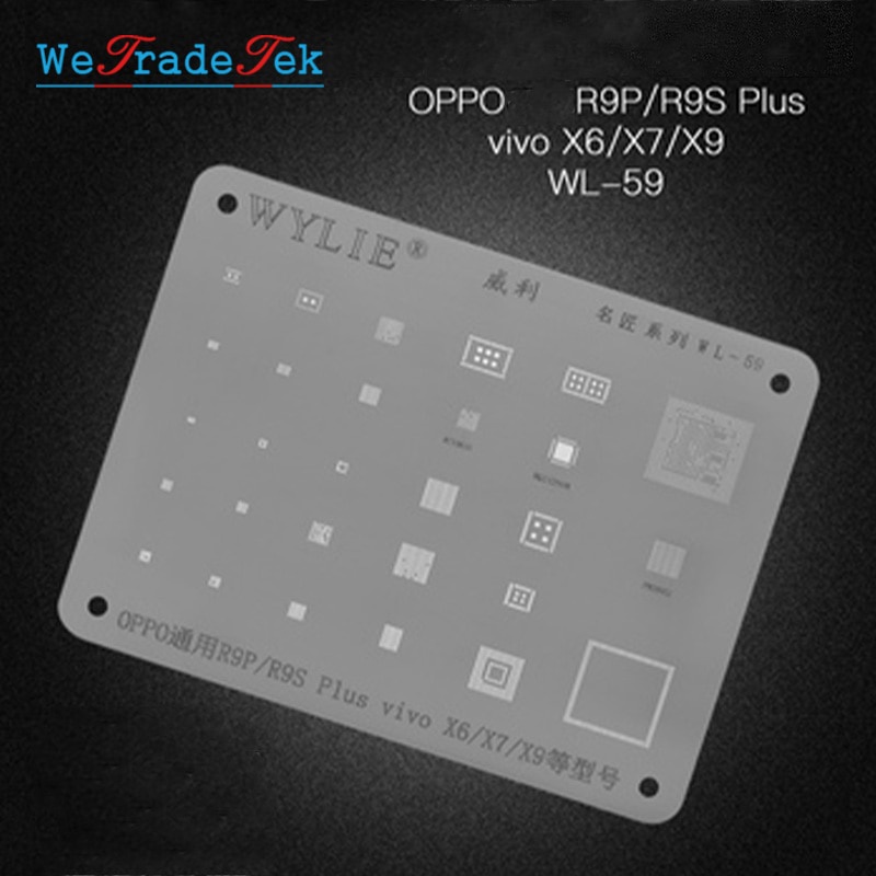 Jual PREORDER Universal IC Chip BGA Reballing Stencil Sets kit Solder ...