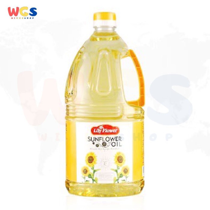 Jual Lily flower Sunflower Cooking Oil 2 ltr - Minyak Goreng Sunflower ...