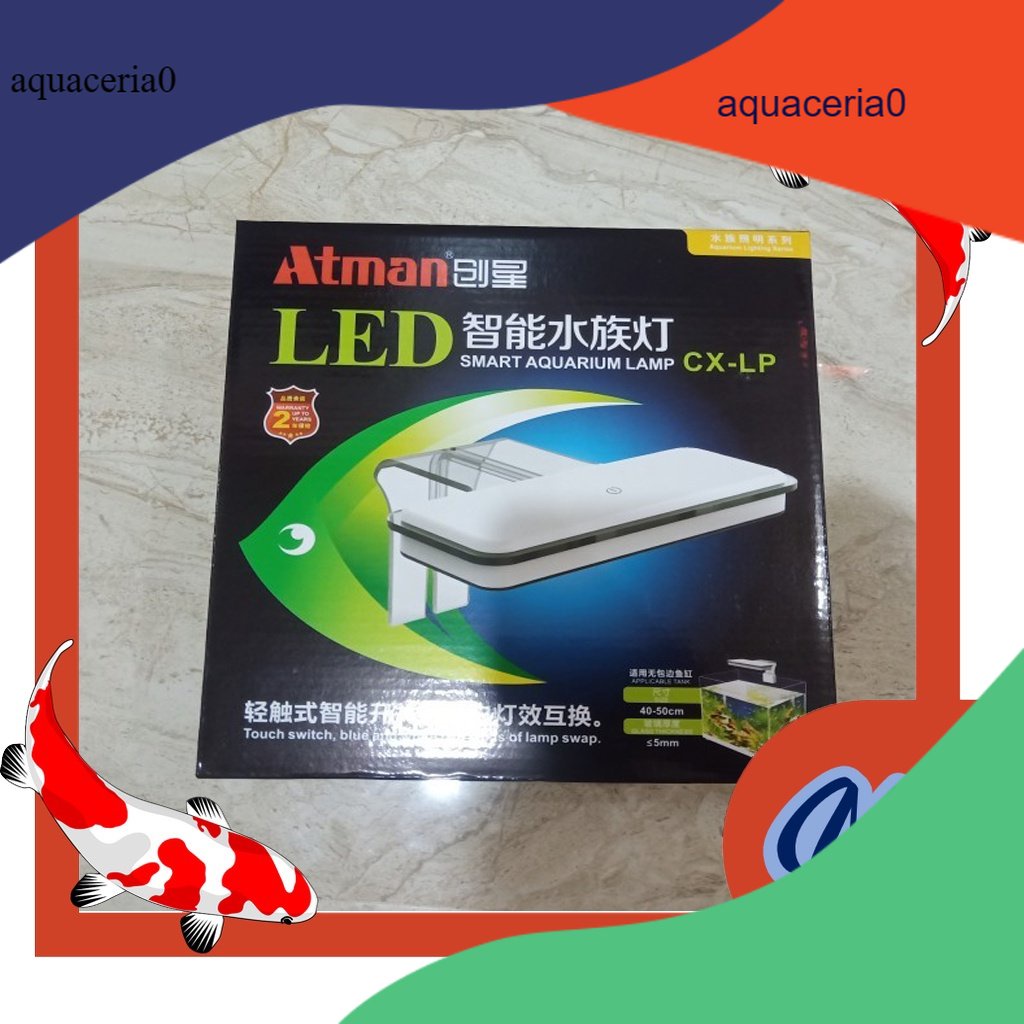 Jual aquarium led ATMAN CX MP SMART LAMP | Shopee Indonesia