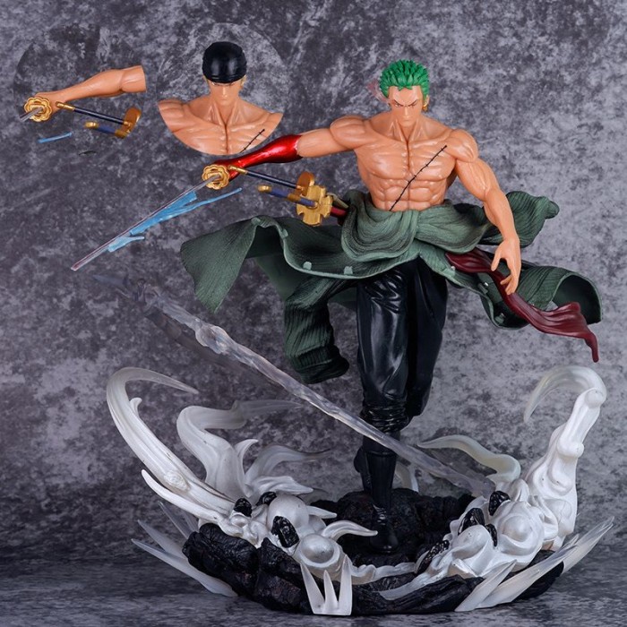 Jual Zoro Gk Statue Action Figure One Piece Hunter Fan Studio | Shopee ...