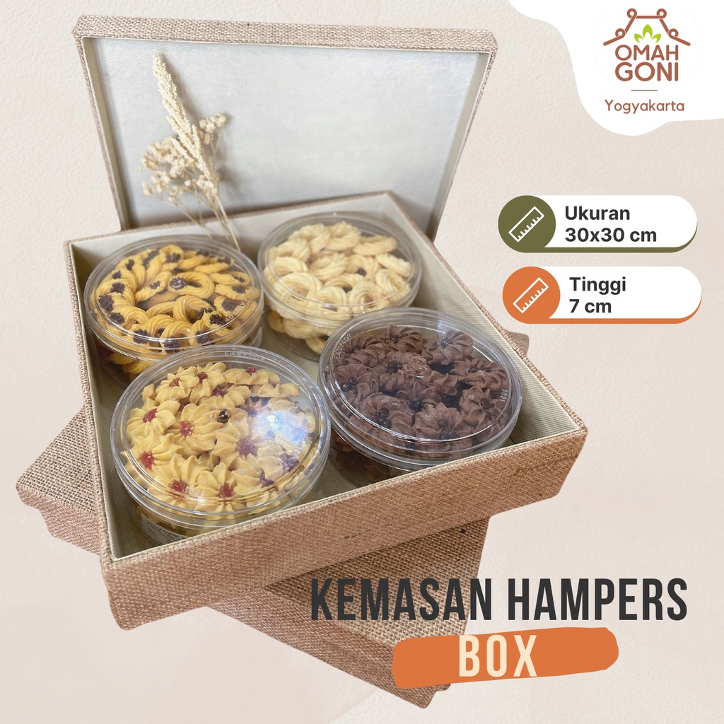 Jual Kemasan Hampers Premium Box - 30x30cm | Shopee Indonesia