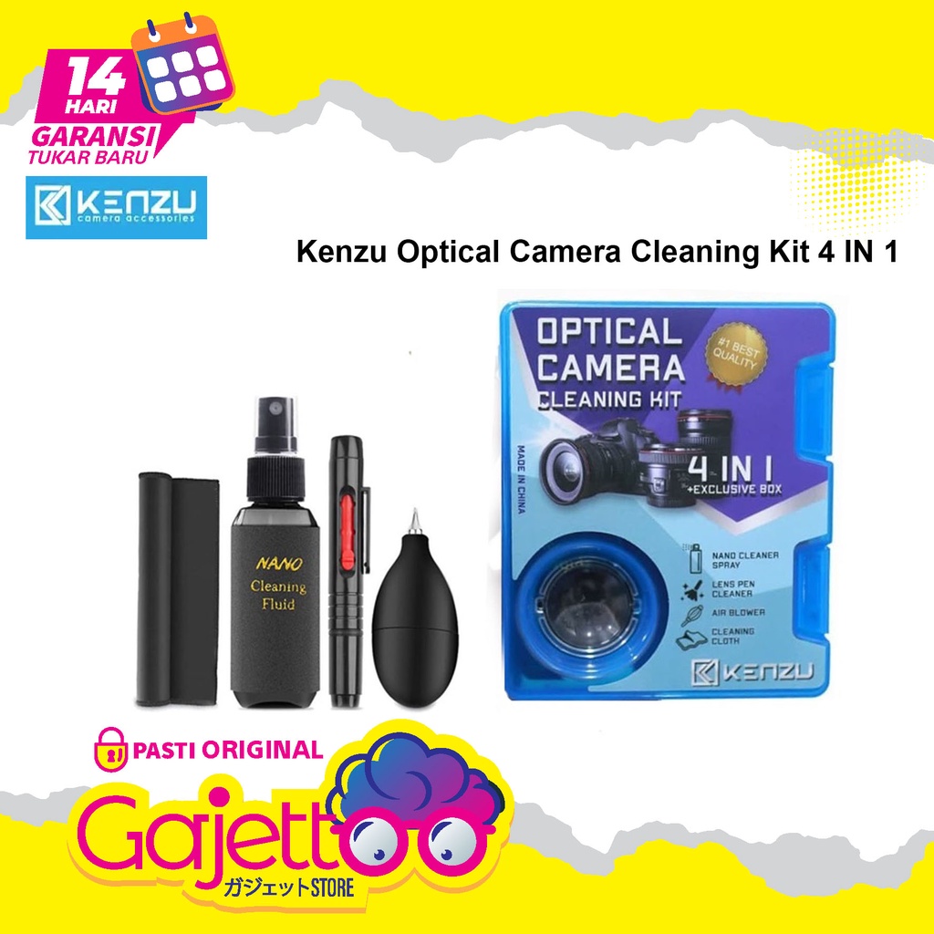 Jual Kenzu Optical Camera Cleaning Kit 4 IN 1 ( Pembersih Kamera ...