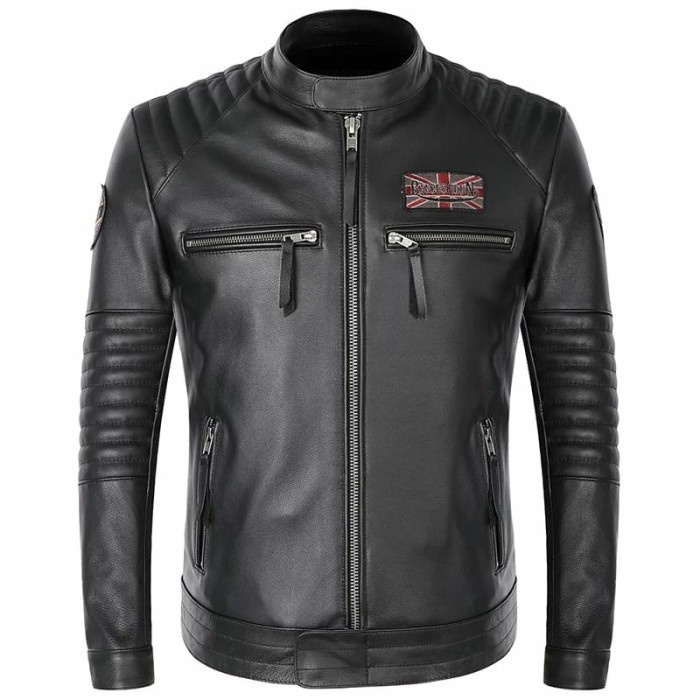 Jual jaket kulit model terlaris/ jaket kulit asli motor touring-jaket ...
