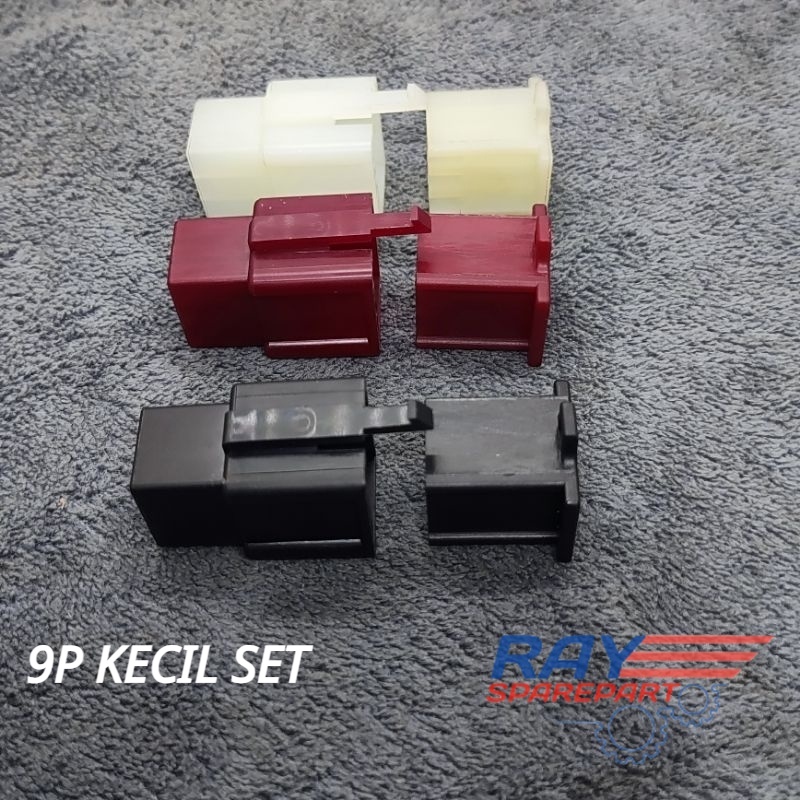 Jual SOKET SAMBUNG 9 PIN KECIL MINI / SOCKET KONEKTOR KABEL UNIVERSAL ...