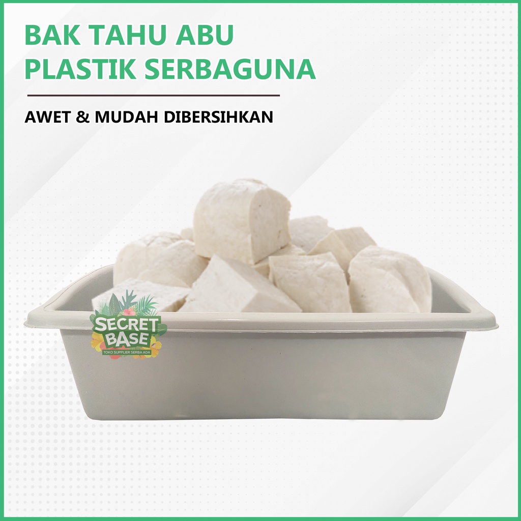Jual BAK TAHU - Baskom / Ember Plastik / Bak Pasir Kucing / Hidroponik ...