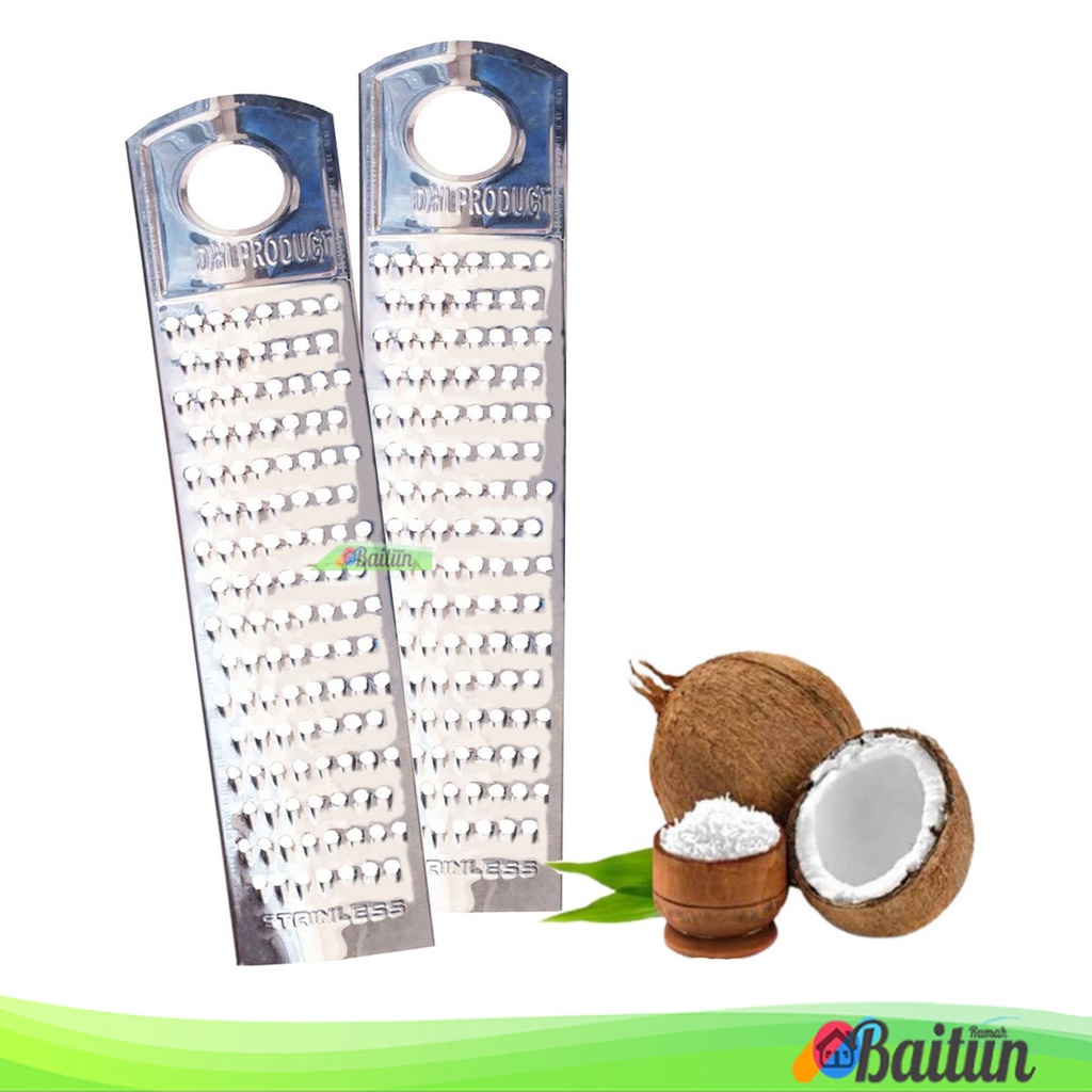 Jual Baitun Parutan Kelapa Stainless Steel / Parudan Singkong Pemarud ...