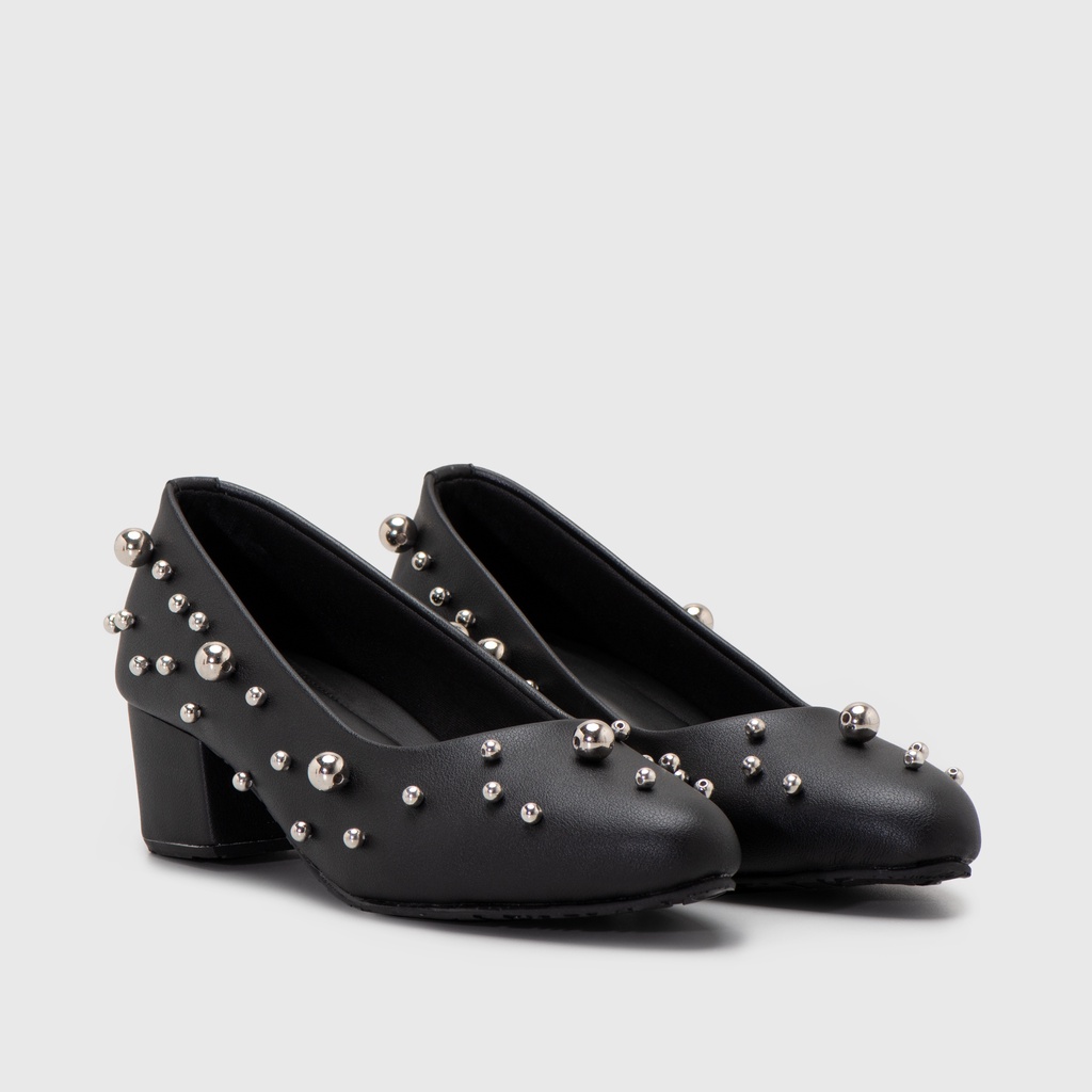 Jual Adorableprojects - Pauline Heels Black - Mini Heels | Shopee Indonesia