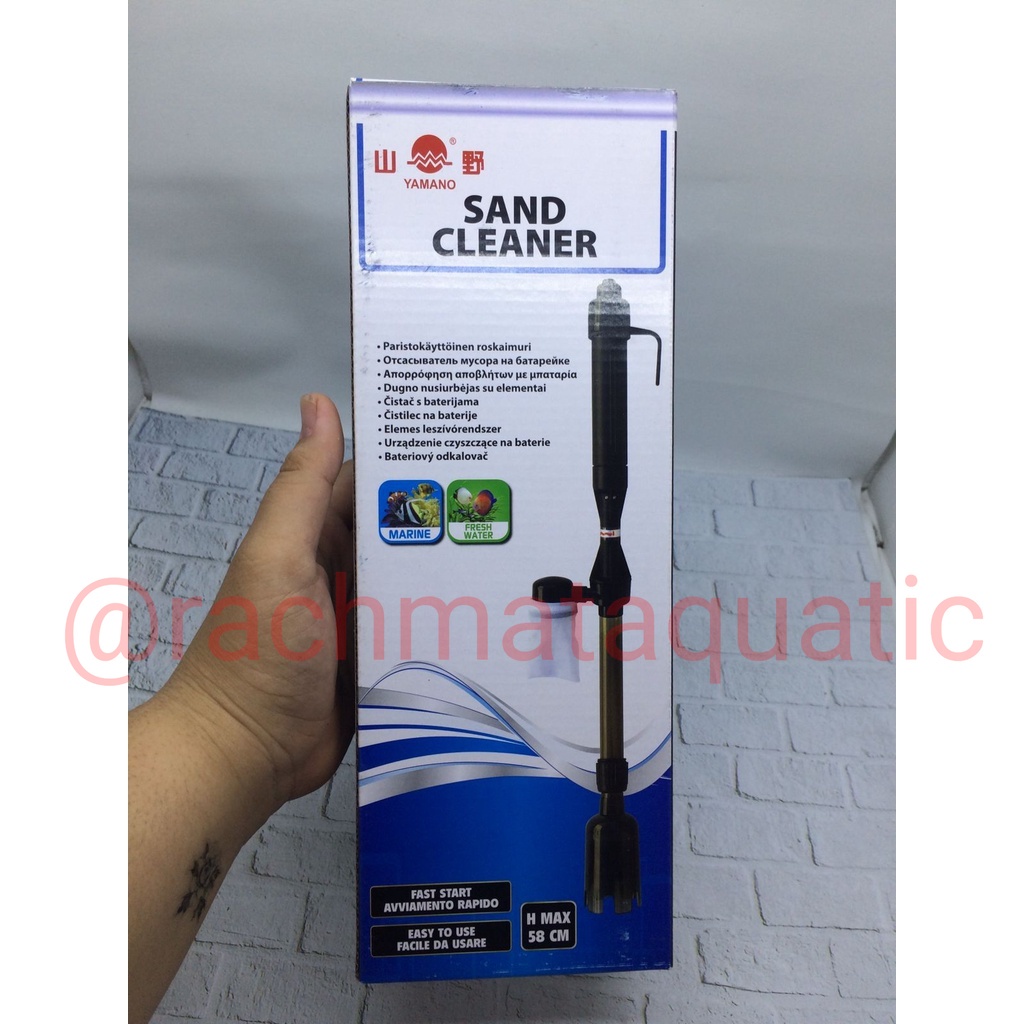 Jual YAMANO SAND CLEANER PEMBERSIH AQUARIUM KOLAM IKAN HIAS | Shopee ...