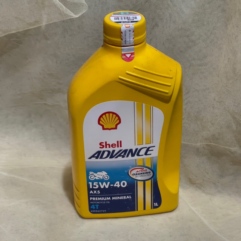 Jual OLI SHELL ADVANCE AX5 15W-40 1L (DIJAMIN ORI 100%) | Shopee Indonesia