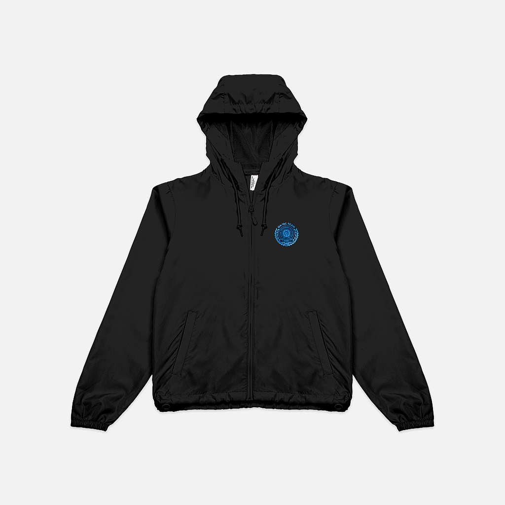 Jual Windbreaker Jacket Custom Design QA/QC Badge | Shopee Indonesia