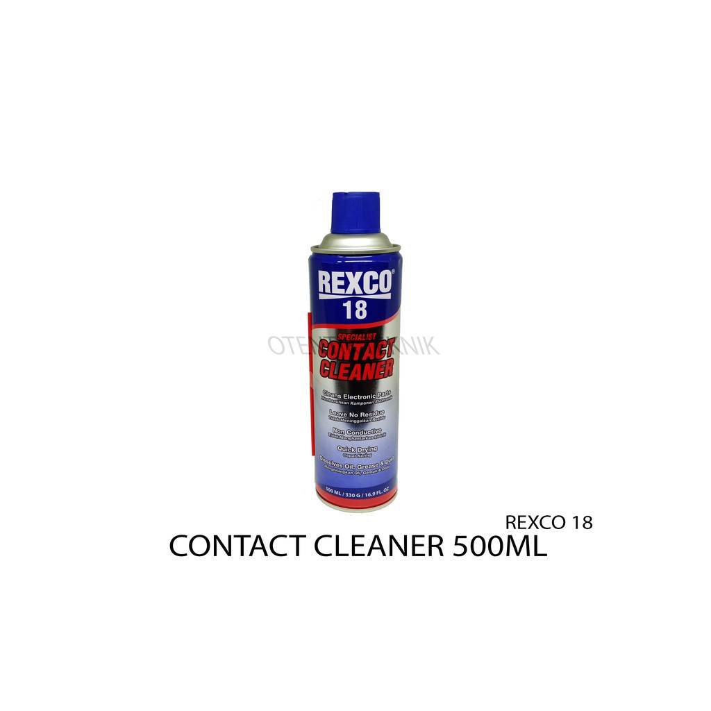 Jual REXCO 18 SPECIALIST CONTACT CLEANER 500ML - REXCO 18 PEMBERSIH ...