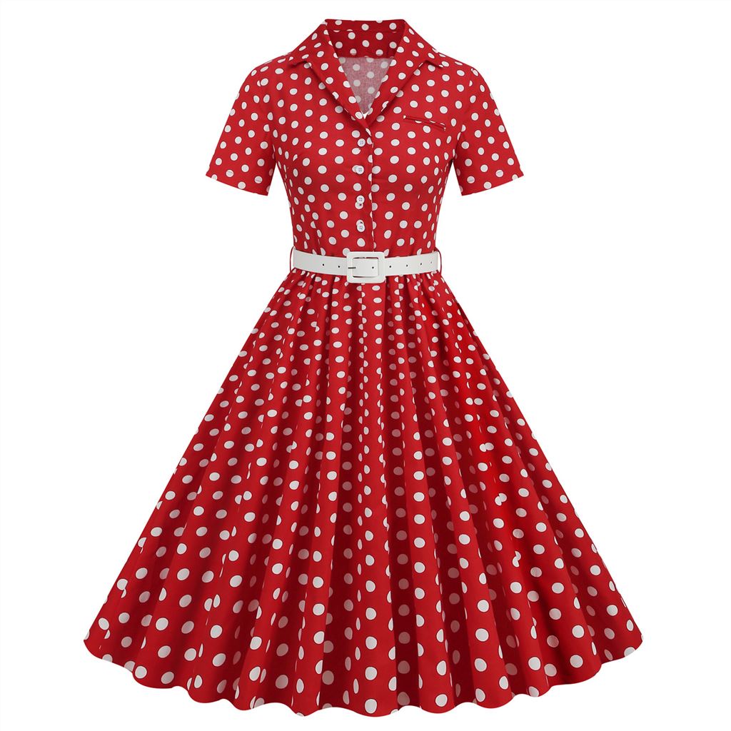 Jual Hepburn temperament retro foreign style Hong Kong style 50s girl ...