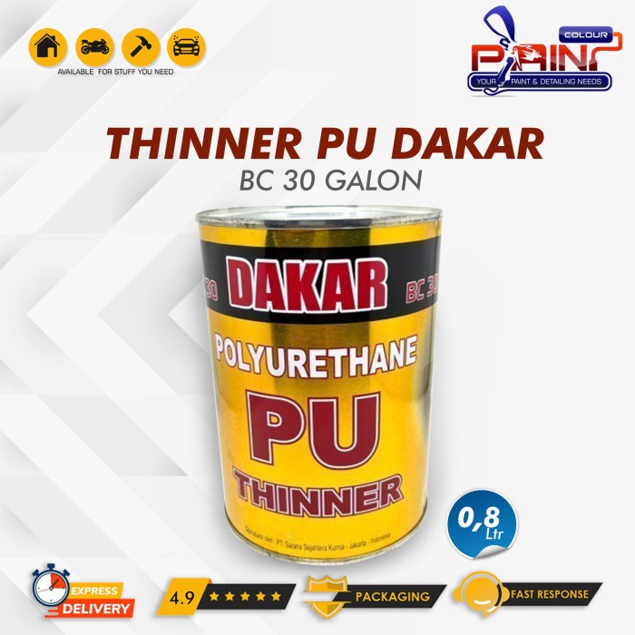Jual Thinner PU Dakar BC 30 0,8 Liter | Shopee Indonesia