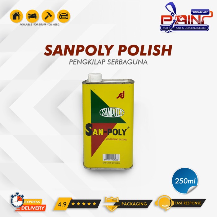 Jual Sanpoly Polish / Pengkilap Serbaguna 250Ml | Shopee Indonesia