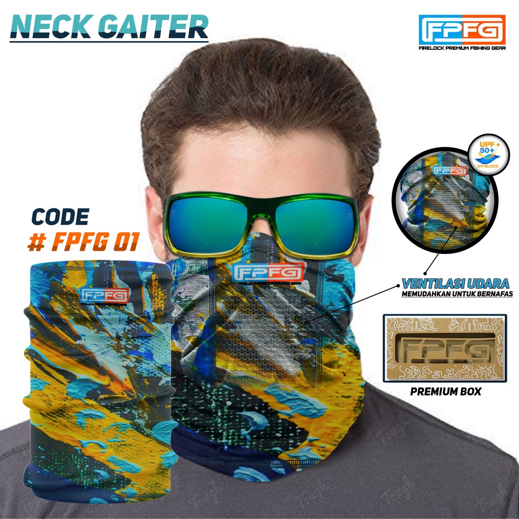 Jual BUFF FIRELOCK NECK GAITER UV SUN PROTECTOR MASK FPFG | Shopee ...