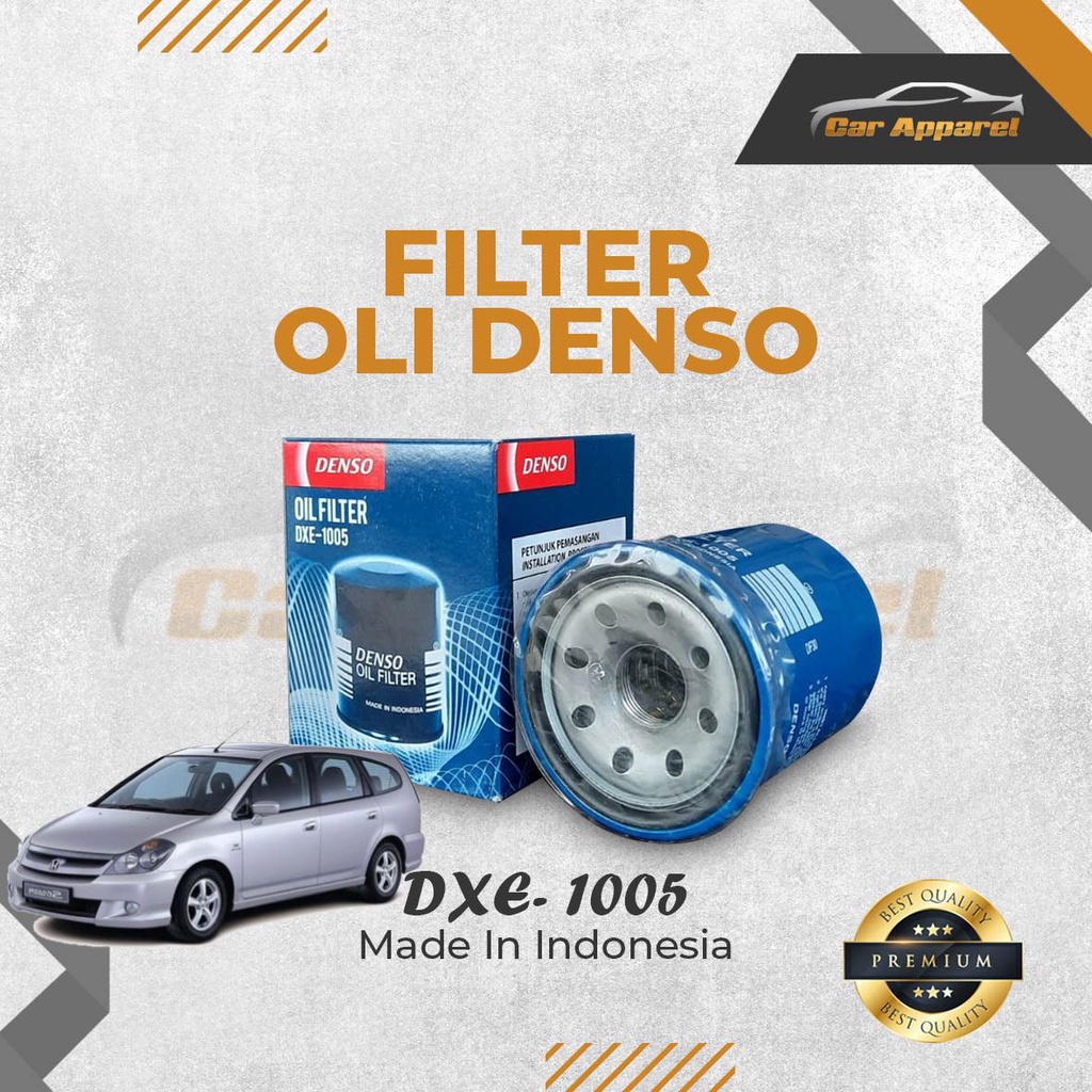 Jual Denso DXE 1005 Filter Oli STREAM OIi filter Denso | Shopee Indonesia