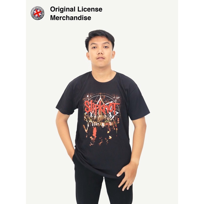 Jual Kaos Baju Band Musik Pria Wanita Katun Motif Sablon SLIPKNOT Ori ...