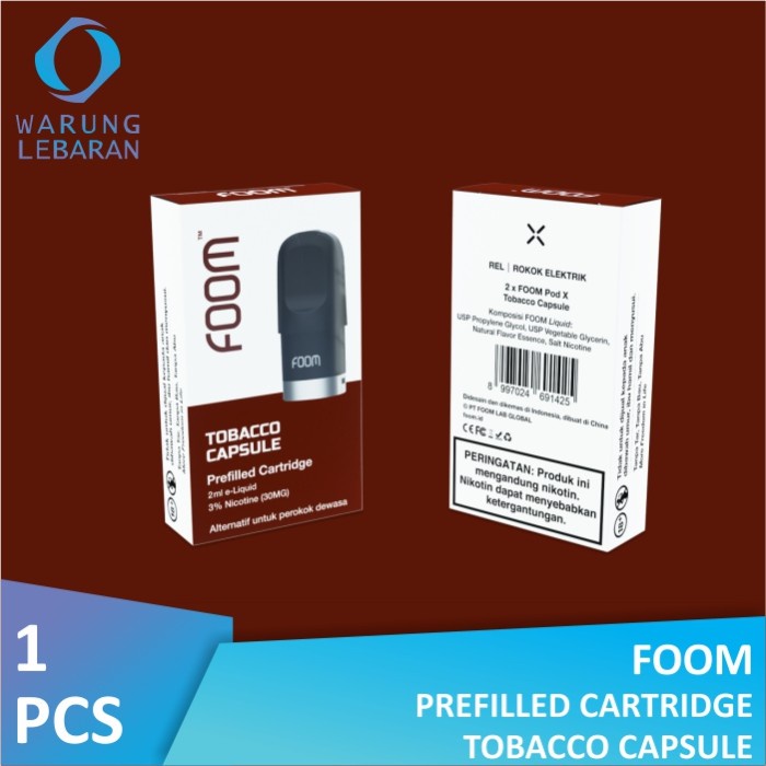 Jual FOOM Cartridge Prefilled - Tobacco Capsule | Shopee Indonesia