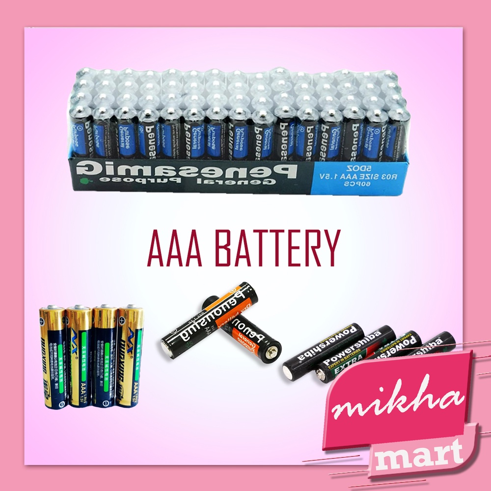 Jual Baterai AAA [ Tipe A3 ] Remote TV AC Elektronik Mainan Good ...