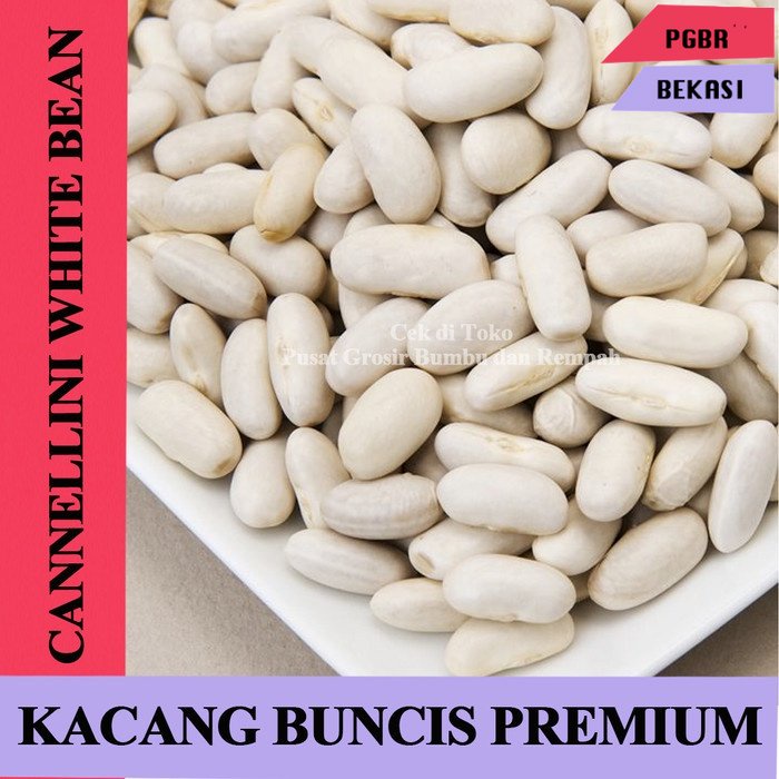 Jual Canellini Bean 250 gr / Canellini White Bean Kidney / Kacang ...