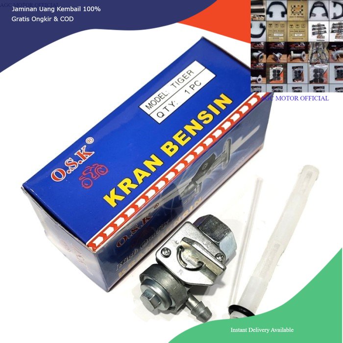 Jual Kran Bensin TIGER Fuel Cock Keran Membran Tangki Osk | Shopee Indonesia