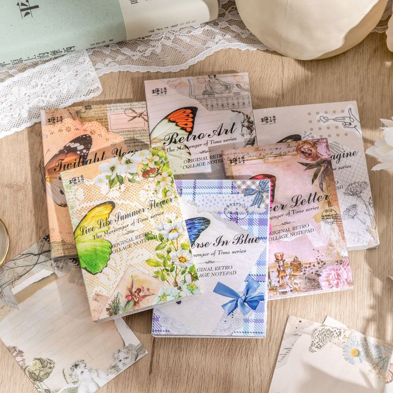 Jual [HARU] The Messenger of Time Deco Paper Journaling Scrapbook ...