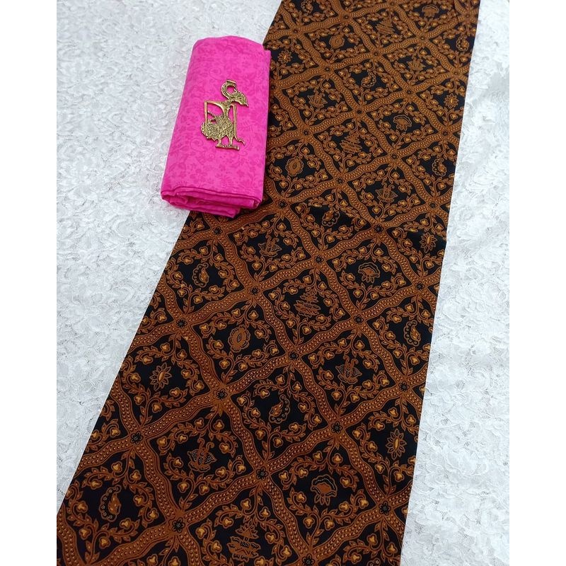 Jual Kain Batik Laweyan Solo motif sidoluhur ( Sogan ) | Shopee Indonesia