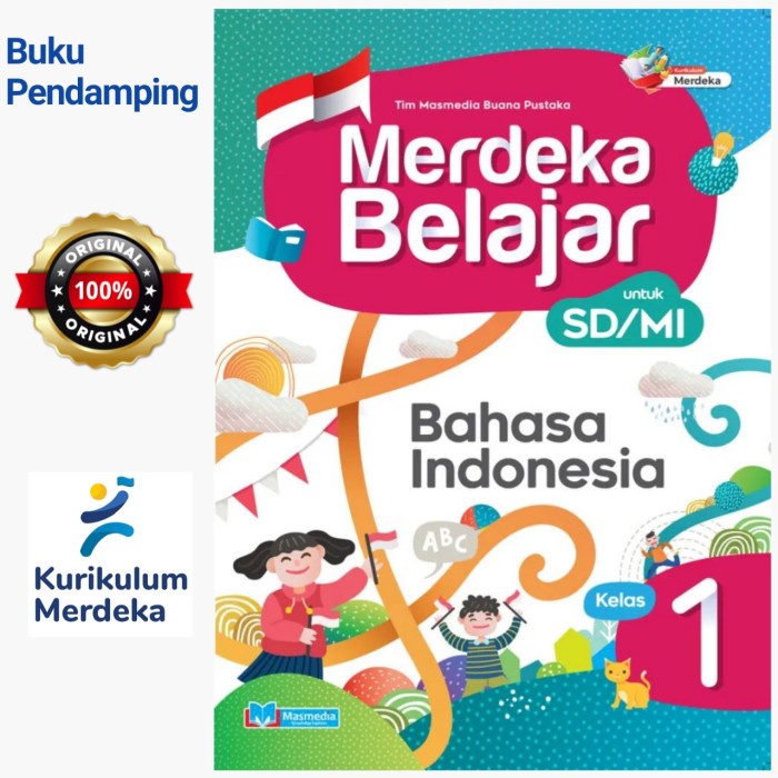 Jual Merdeka Belajar Bahasa Indonesia Kelas 1 kurikulum merdeka ...