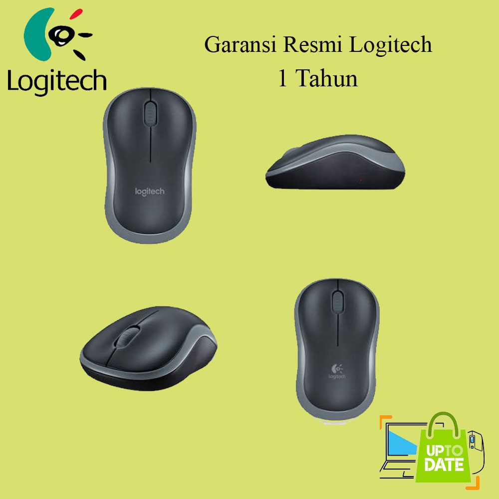 Jual Mouse Logitech B175 Wireless Hitam Komputer Aksesoris - Uptodate ...