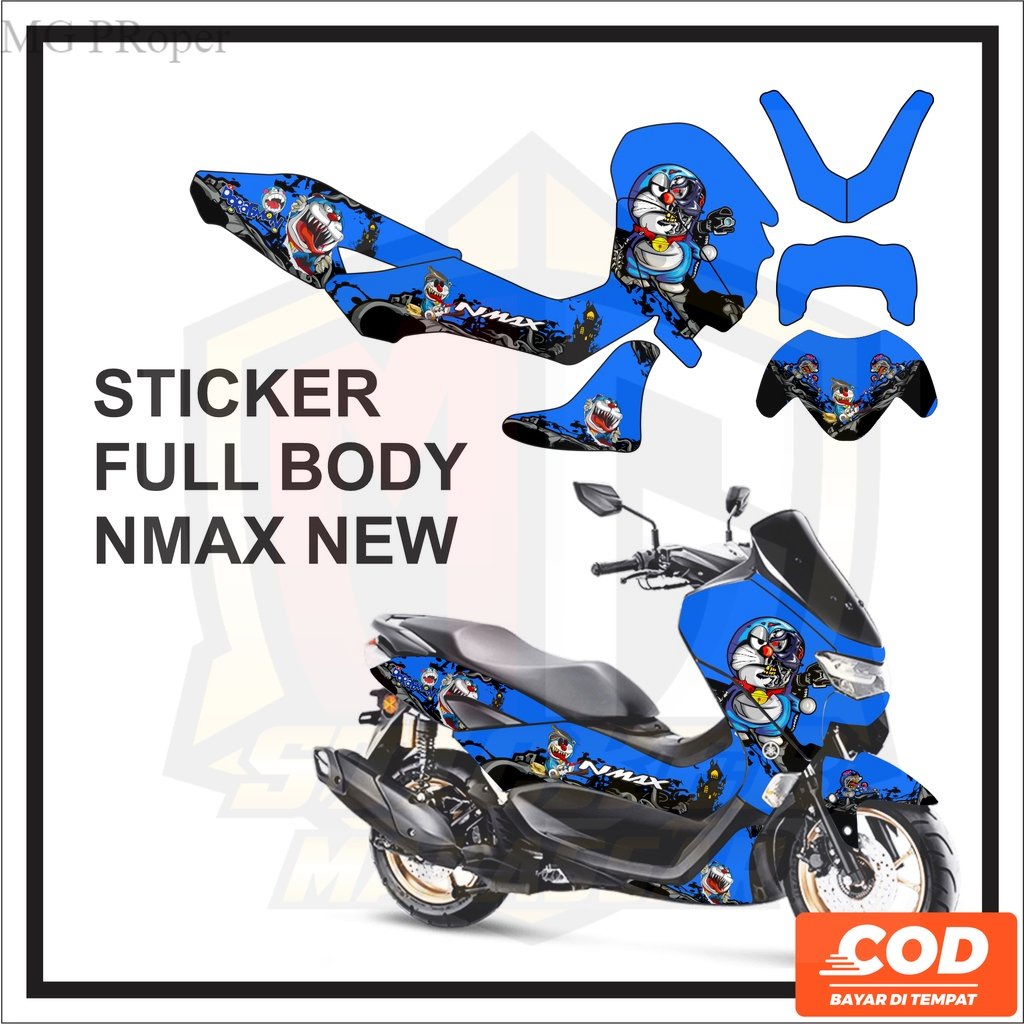 Jual Stiker Striping Decal YAMAHA NMAX NEW Full Body NMAX Baru Motif ...