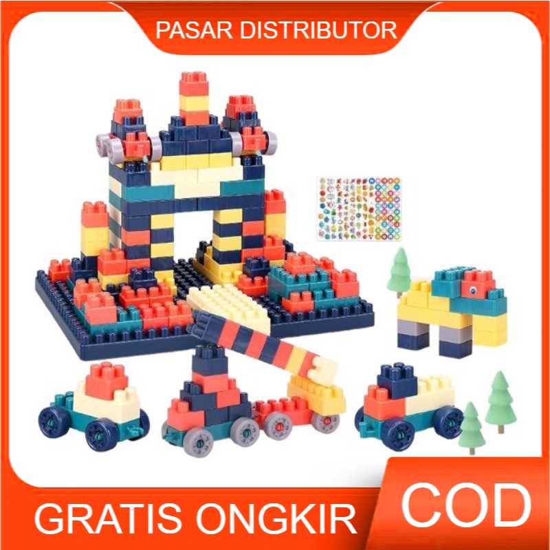 Jual Mainan Anak Block Paradise Balok Susun Mainan Balok Susun Anak ...