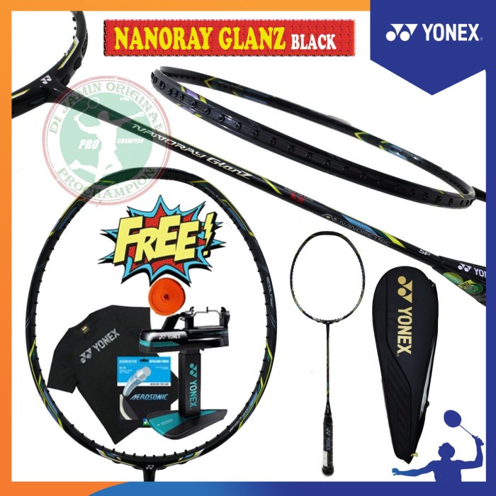 Jual YONEX NANO RAY GLANZ / NANORAY GLANZ RAKET BADMINTON ORIGINAL ...