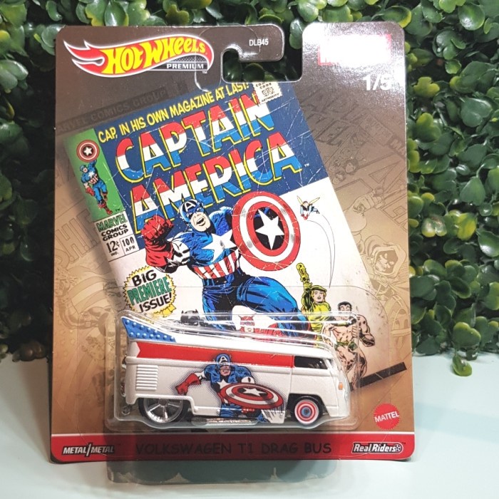 Jual AMC SHOP hot wheels t1 drag bus marvel captain america TERLENGKAP ...