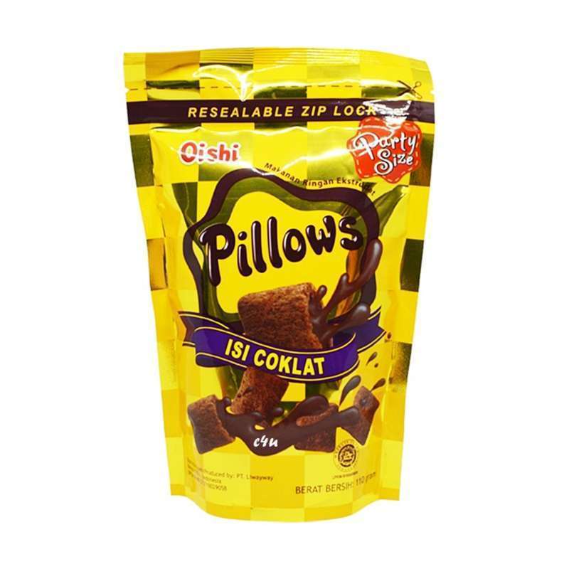 Jual PILLOWS COKLAT OISHI 110gr | Shopee Indonesia