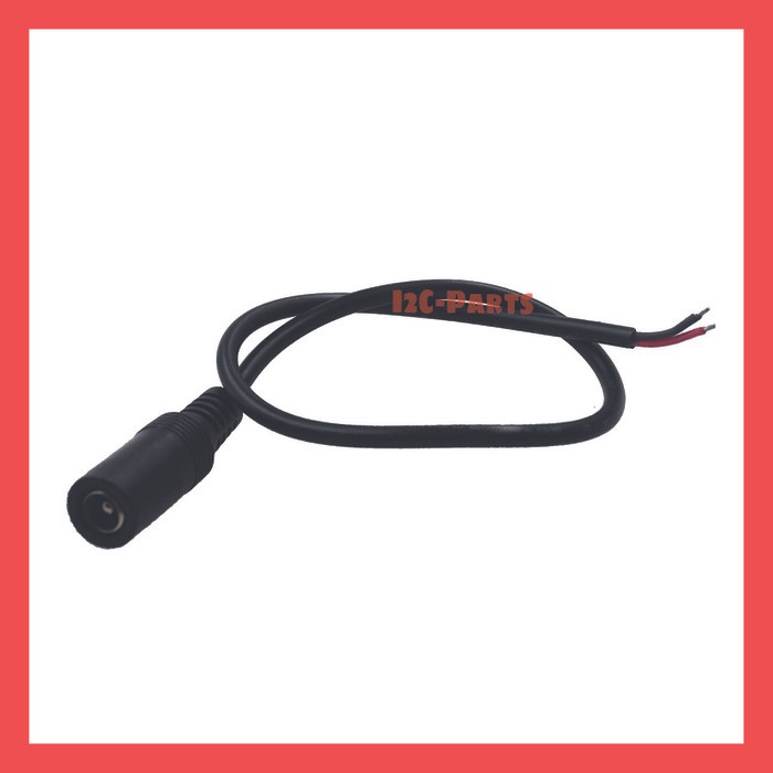Jual Kabel Jack DC Female Buntung Power Cable CCTV Arduino Adaptor 30cm ...