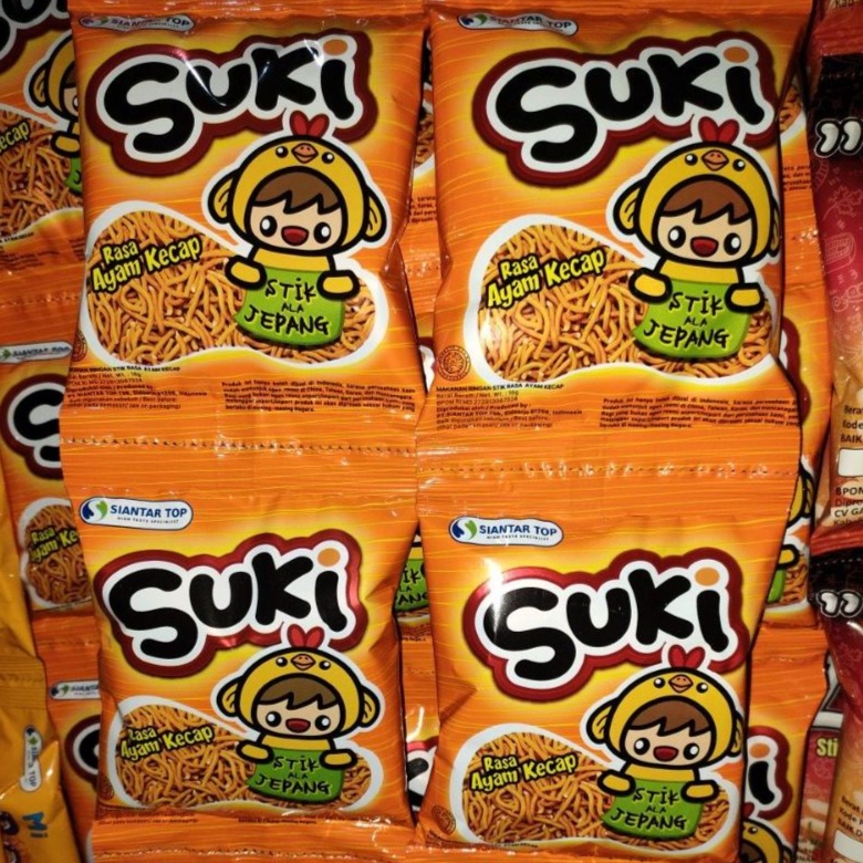 Jual SUKI RASA AYAM KECAP Suki Snack isi 10 pcs | Shopee Indonesia