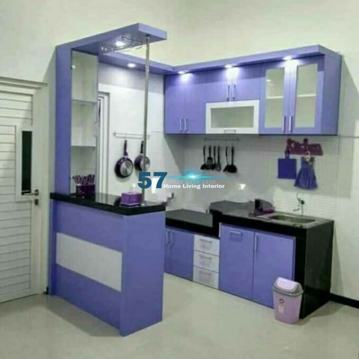 Jual Kitchen Set Minimalis Bahan Multiplek Free Desain dan Ukur Di ...