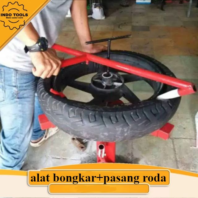 Jual bisa COD Alat buka pasang ban Tirechanger manual murah | Shopee ...
