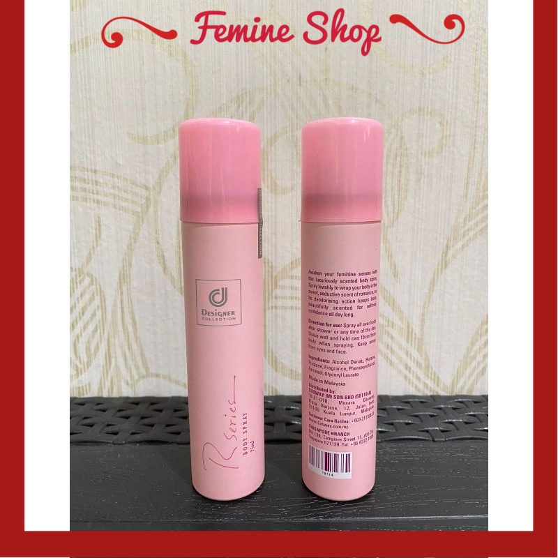 Jual R series Body Spray Original | Shopee Indonesia