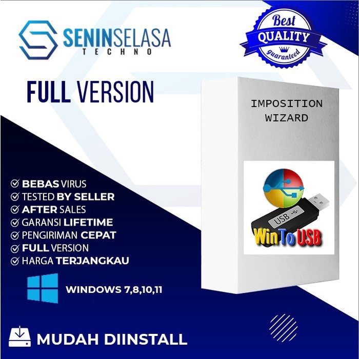 Jual Software Membuat Bootable Win: WinToUSB 9 [WIN] | Shopee Indonesia
