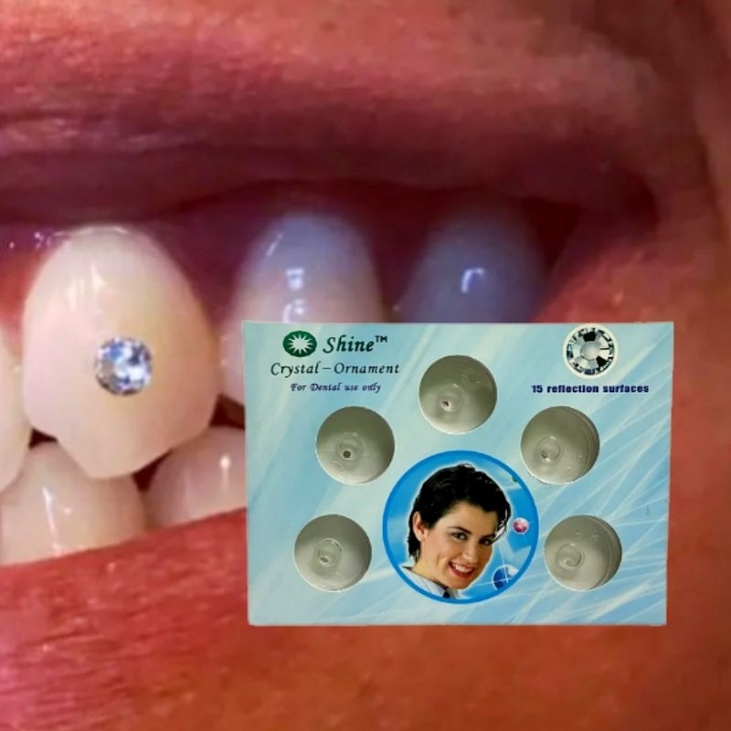 Jual Diamond Gigi, Permata Untuk Hiasan Gigi, Isi 5, ada 2 pilihan ...