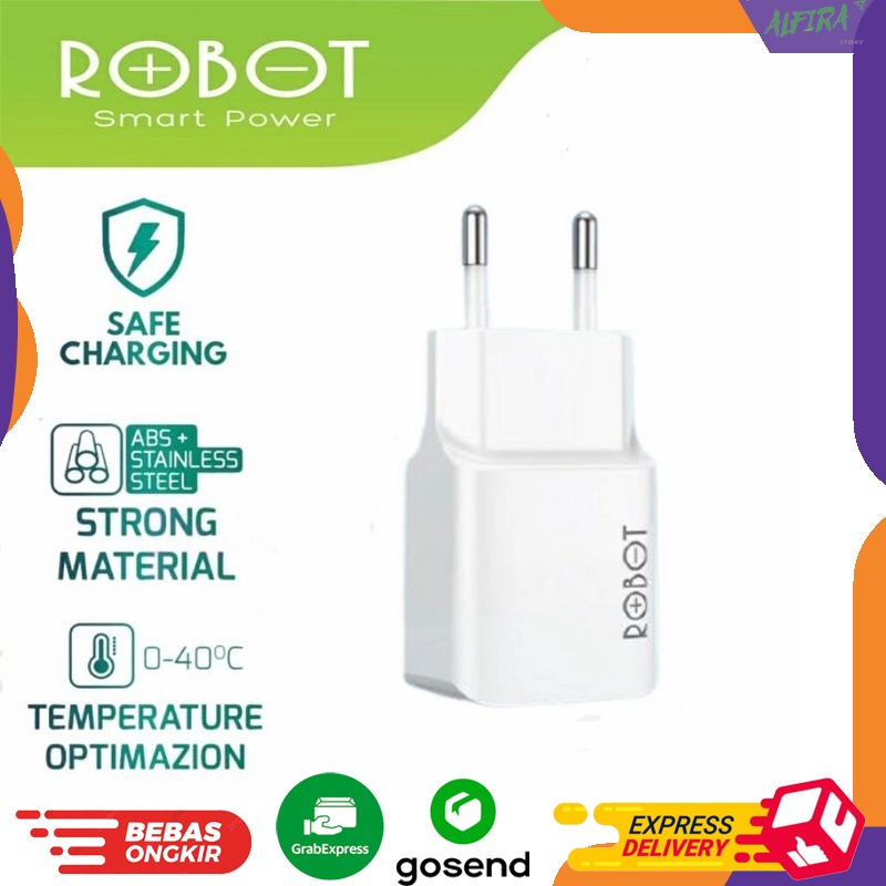 Jual Robot Charger RT-K10 Batok Charger Single 5V 1A USB Adapter ...
