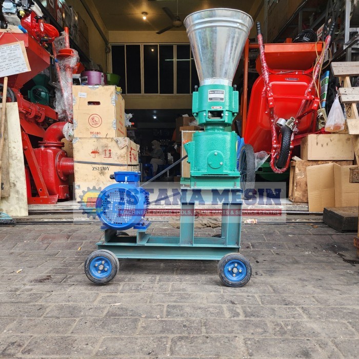 Jual MESIN GILING CETAK GILINGAN PELET FSKL 150 COMPLETE MOTOR 5.5HP ...