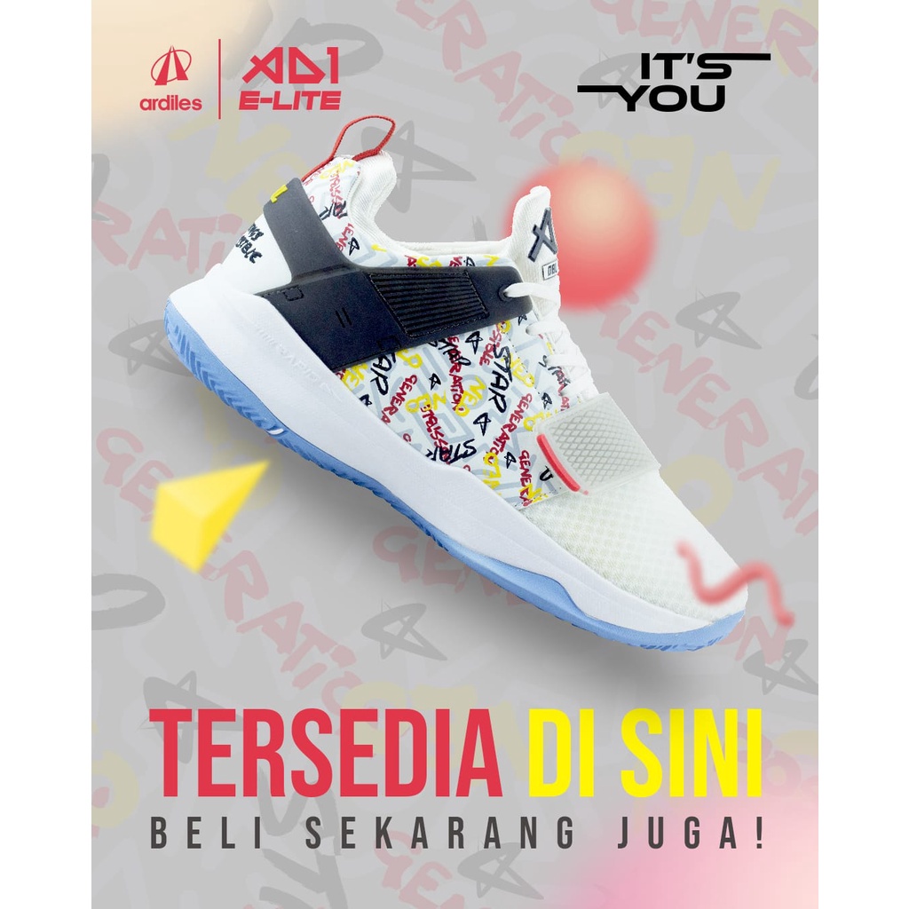 Jual SJ DBL ARDILES TIPE AD1 AD 1 E-LITE SEPATU BASKET ORIGINAL ...