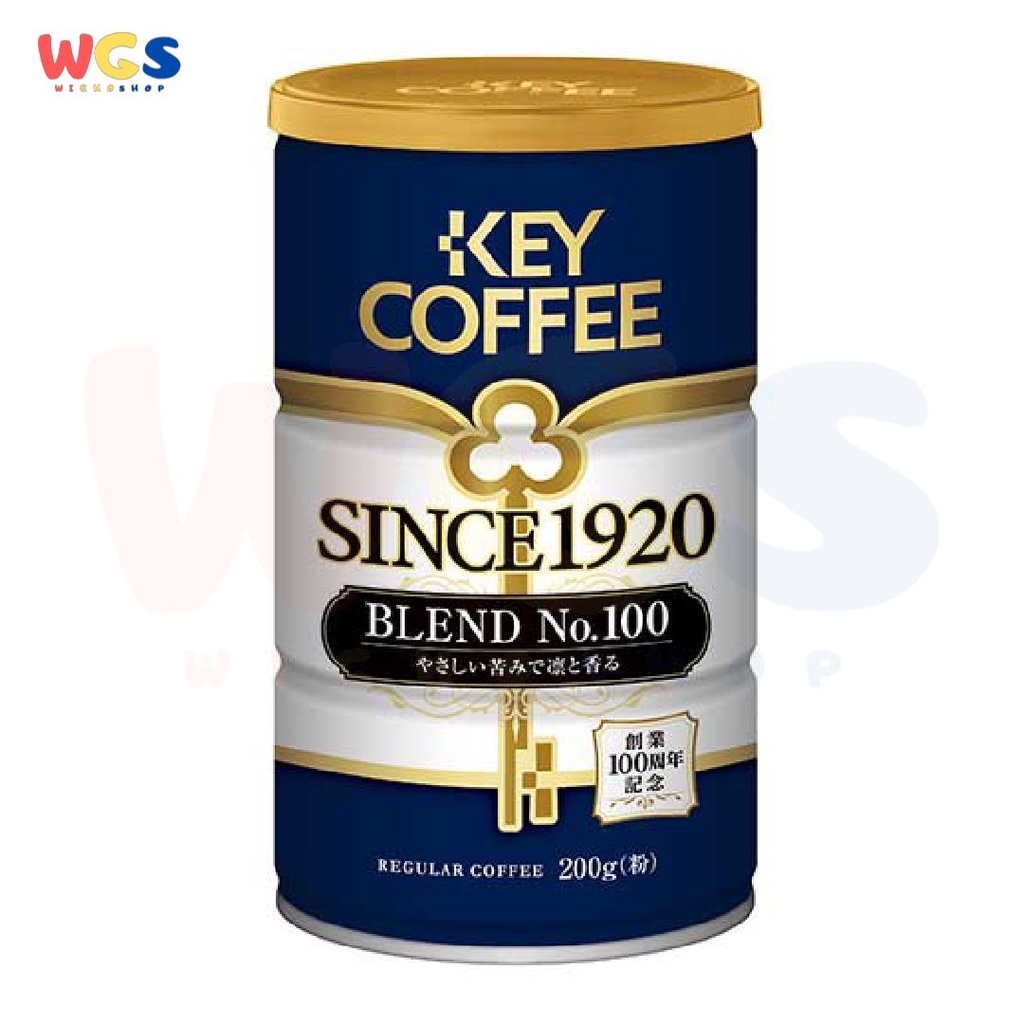 Jual Key Coffee Since 1920 Blend No.100 Regular Ground Coffee 200g ...