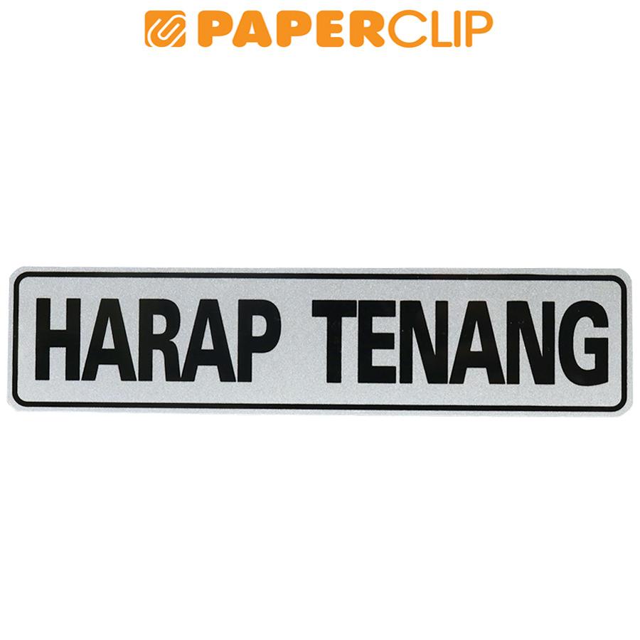Jual SIGN MG 2A SL-16 HARAP TENANG | Shopee Indonesia