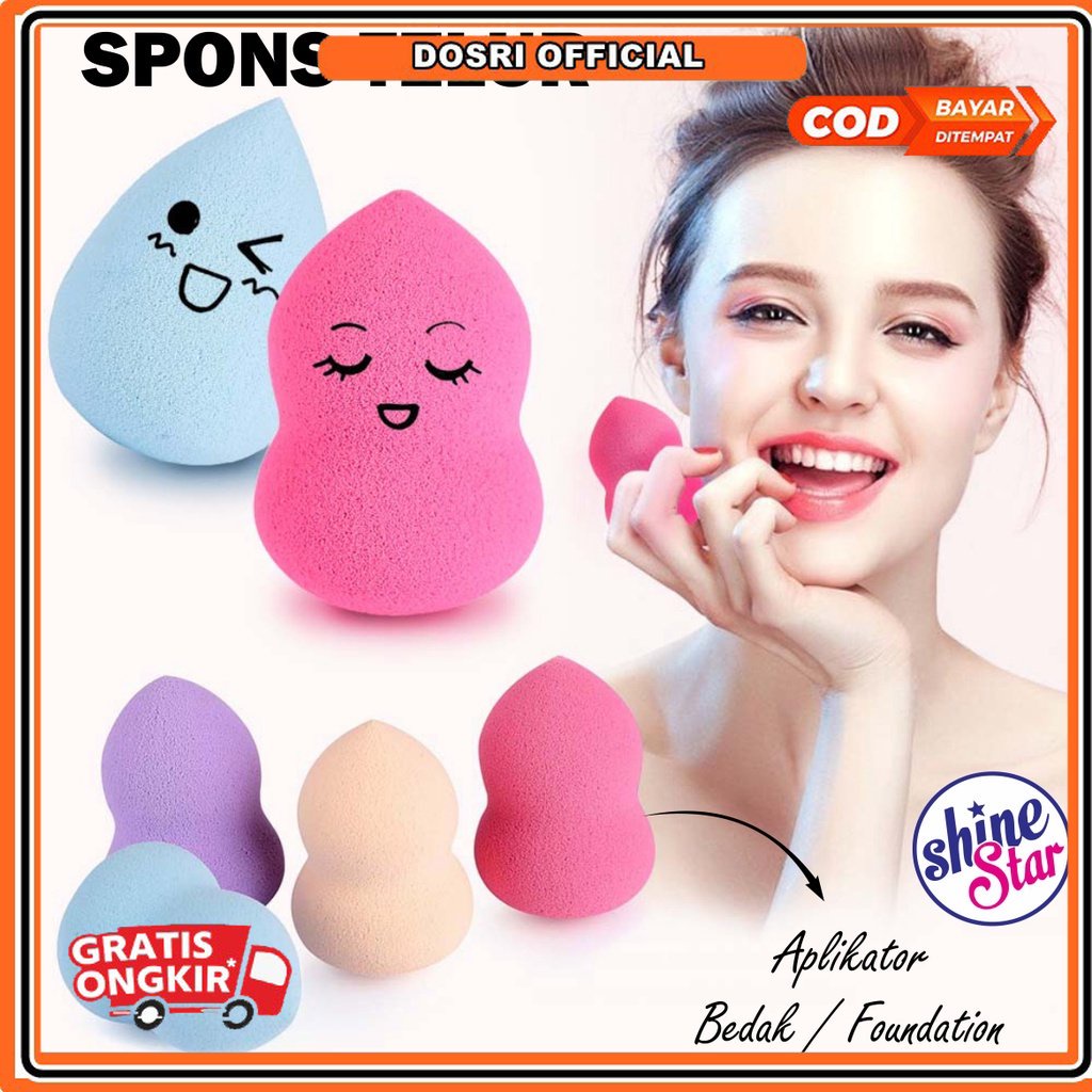 Jual PROMO !! Spons Make Up - Kosmetik Wanita Sponge Beauty Make Up ...